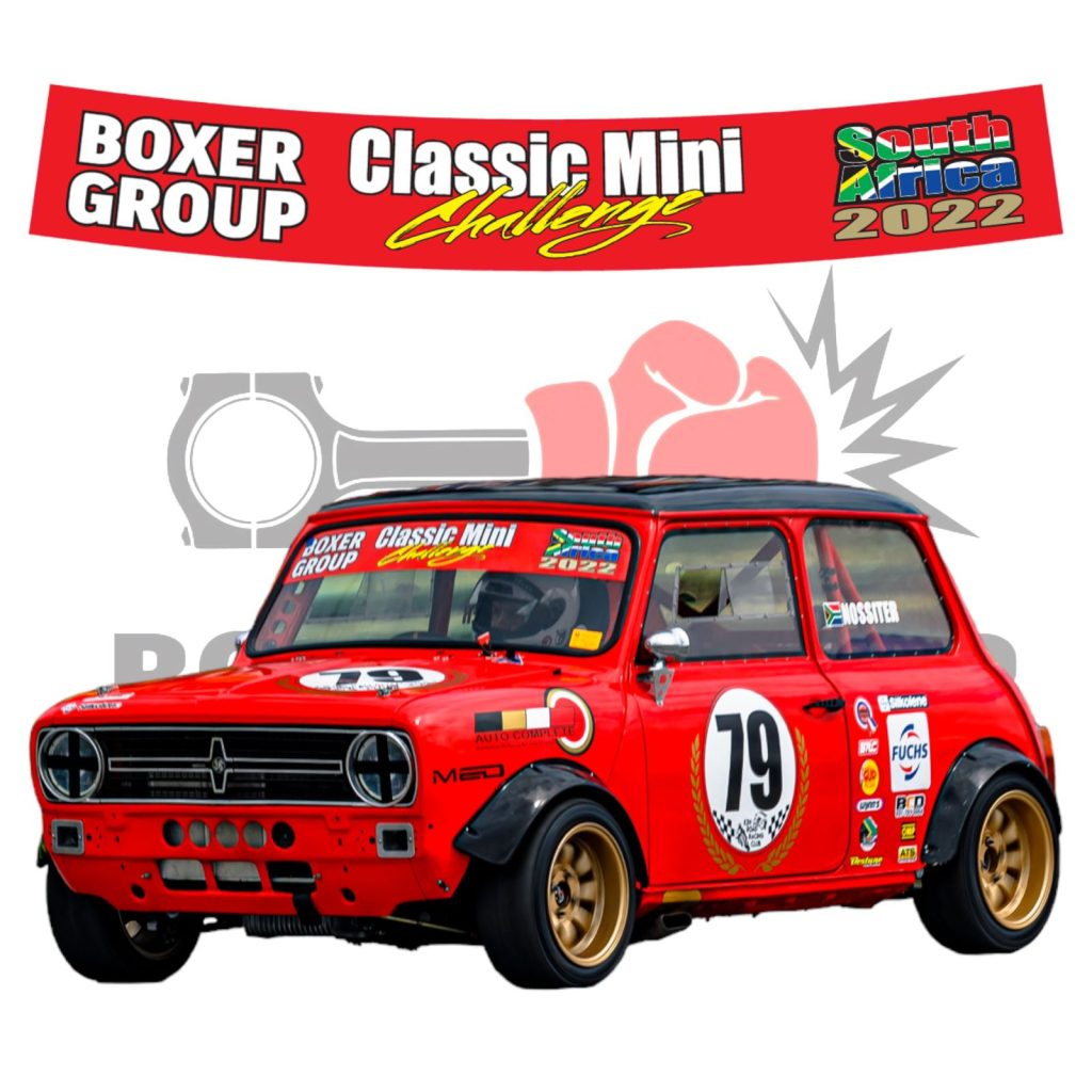 Red Wide Sticker - Windscreen - Boxer Group