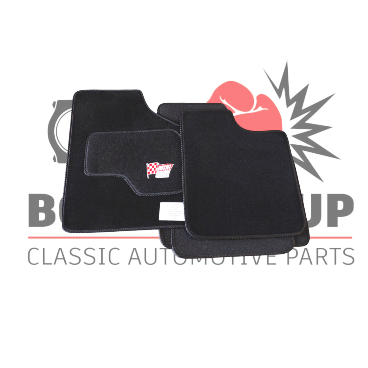 Mini Sport Luxury Carpet Mat Set With Black Binding - Boxer Group