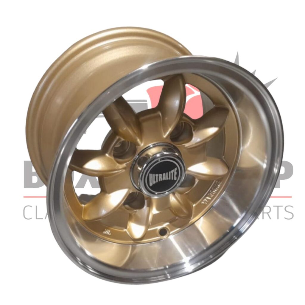 6 X 10" Ultralite Mini Deep Dish Wheel – Gold - Boxer Group