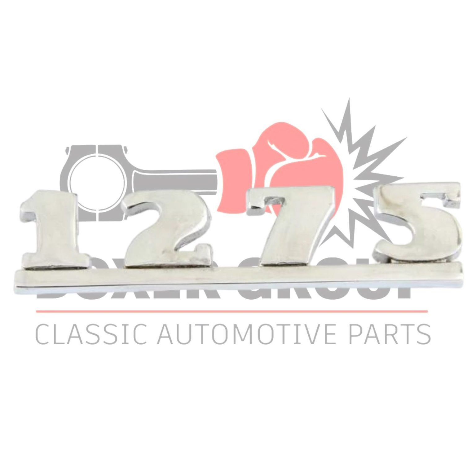 1275 Script Boot Badge Cooper S Mk2 - Boxer Group