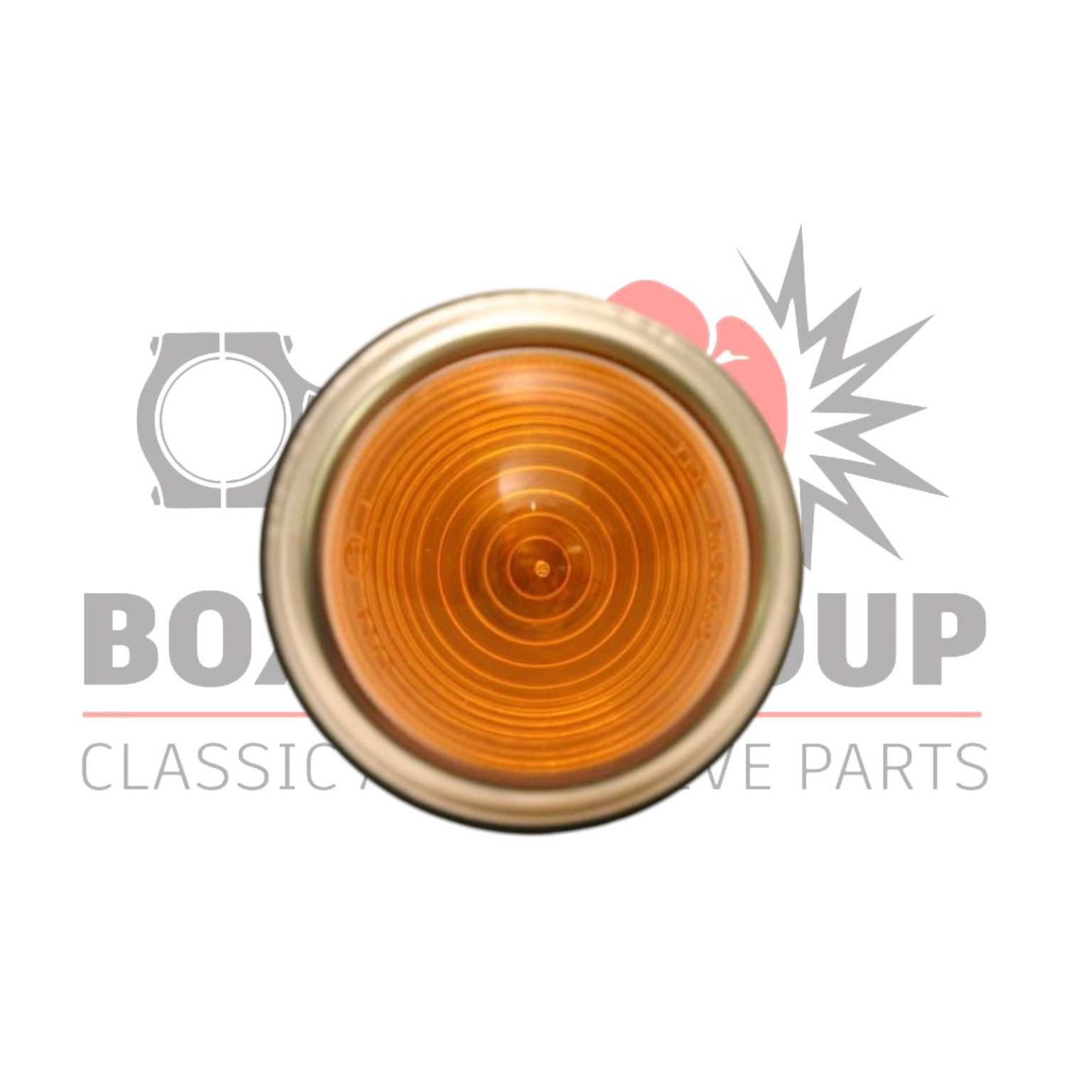 Early Mini Indicator Lamp Orange Plastic Lens - Boxer Group