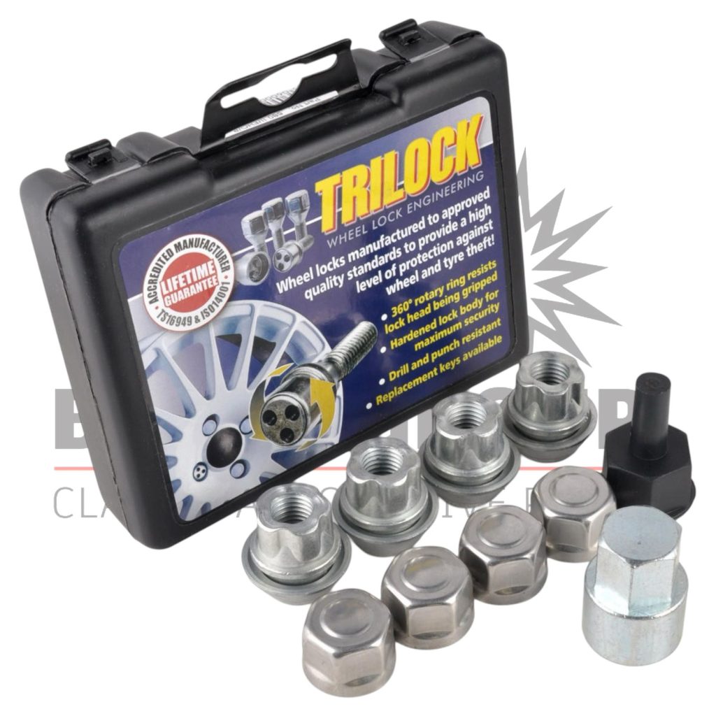 Trilock Locking Alloy Wheel Nut Set Fho/B For Ford And Rover Vehicles ...