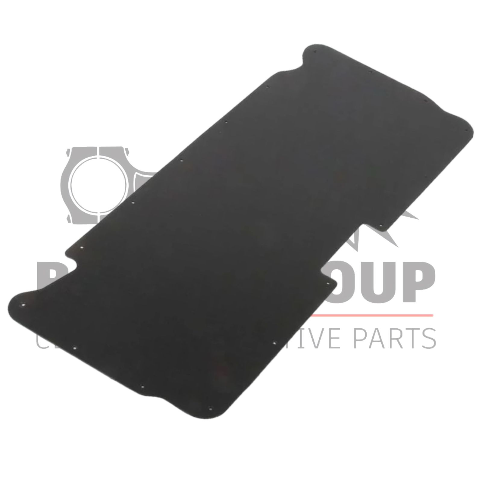 Mini Boot Lid Liner with screws - Black - Boxer Group
