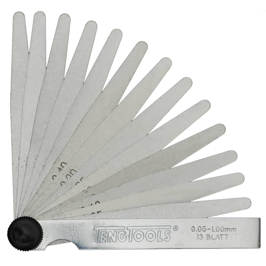 Feeler Gauge 0,05-1,0mm 100mm 13 Blades - Boxer Group
