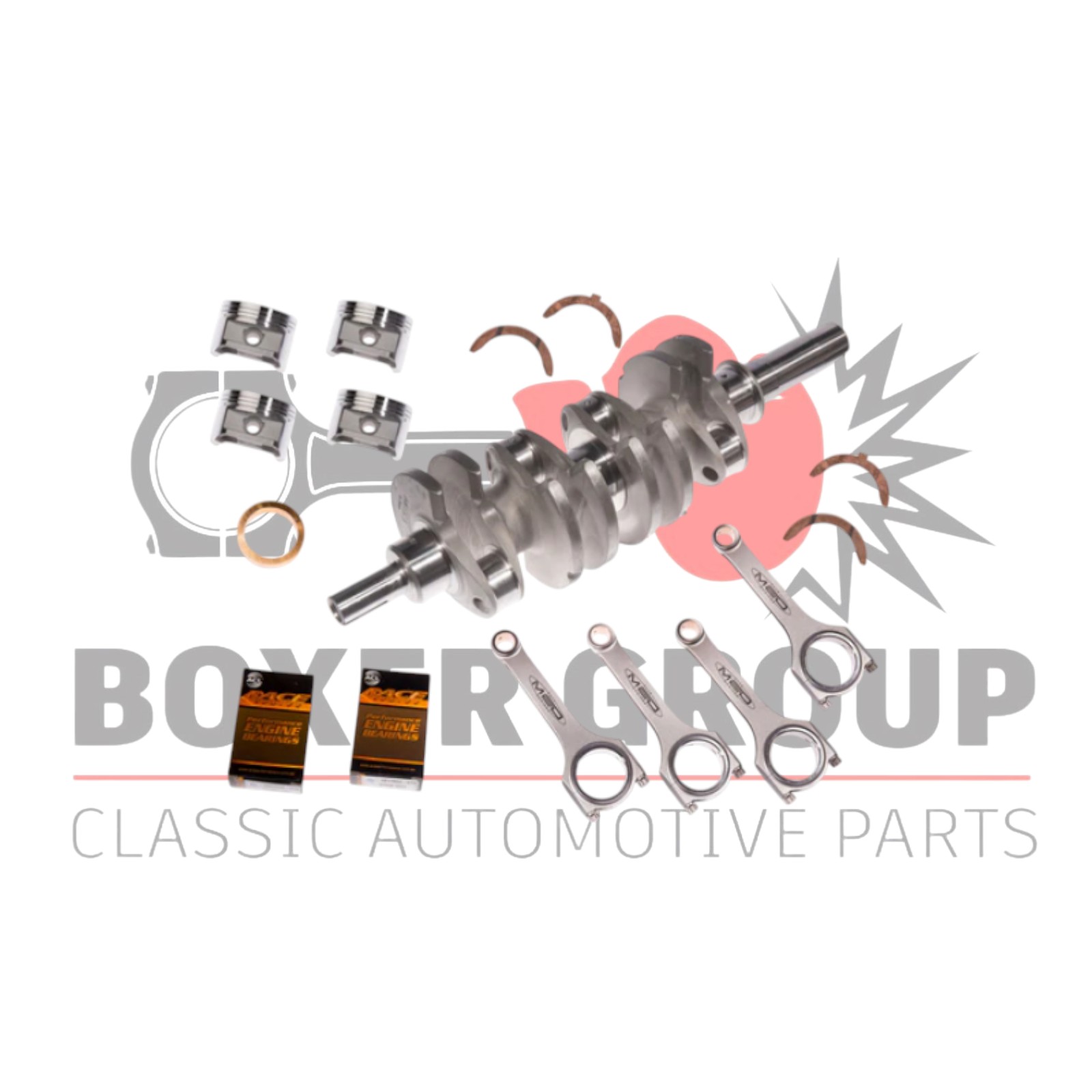 MED Multi-Web Crankshaft Kit - MINI 1460 - Boxer Group