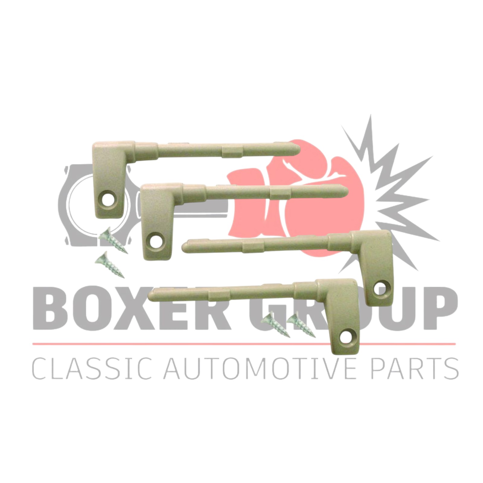 Sunvisor Bracket Kit-Car Set.1965on - Boxer Group
